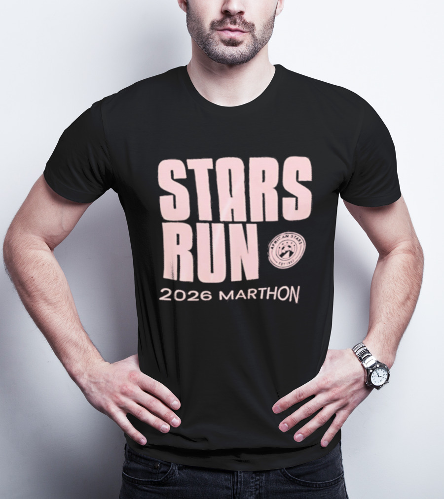 African Stars Marathon Run 2026 T-Shirt