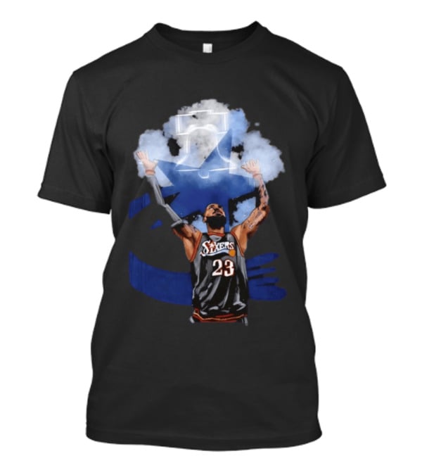 Philadelphia 76ers LeBron James 23 With Bells On Cloud 5 T-Shirt