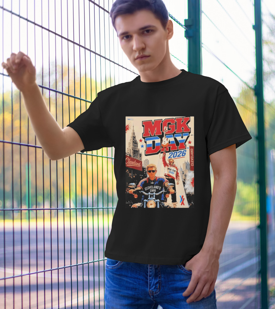 MGK Day 2026 Cleveland Music Event With Cleveland's Own T-Shirt