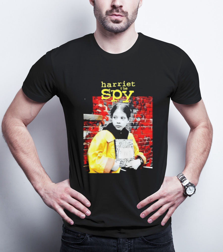 Harriet The Spy Michelle Trachtenberg Classic Yellow Raincoat Notepad T-Shirt