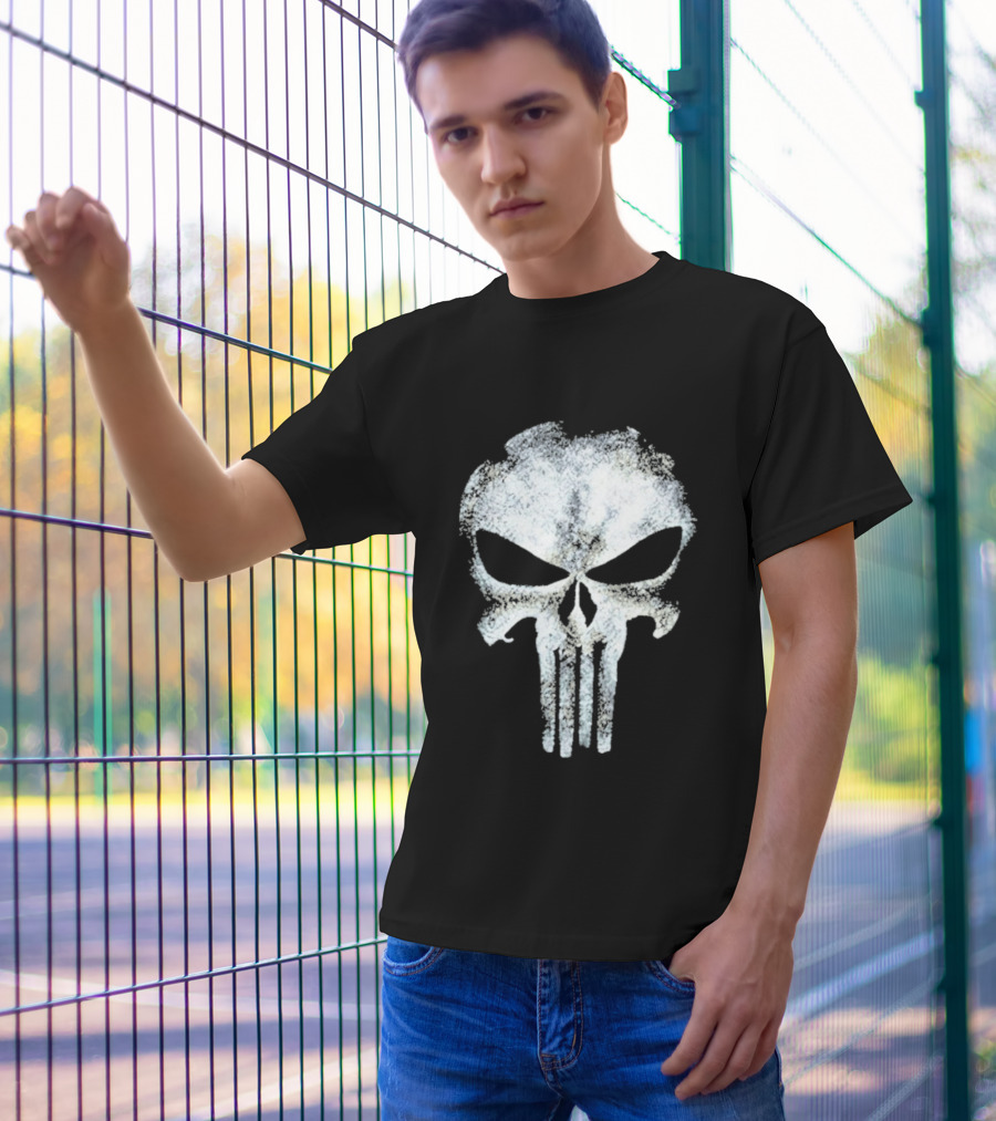 Marvel's Punisher Frank Castle Skull T-Shirt