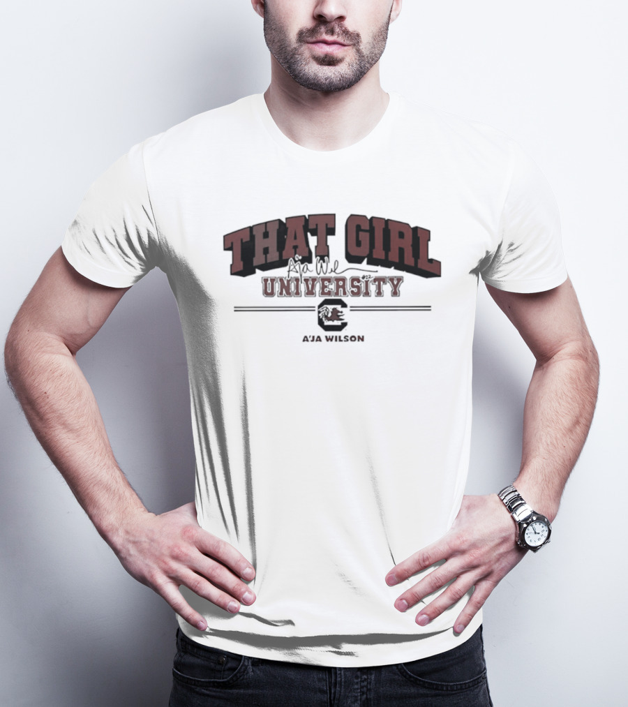 That Girl University South Carolina Gamecocks A'ja Wilson T-Shirt