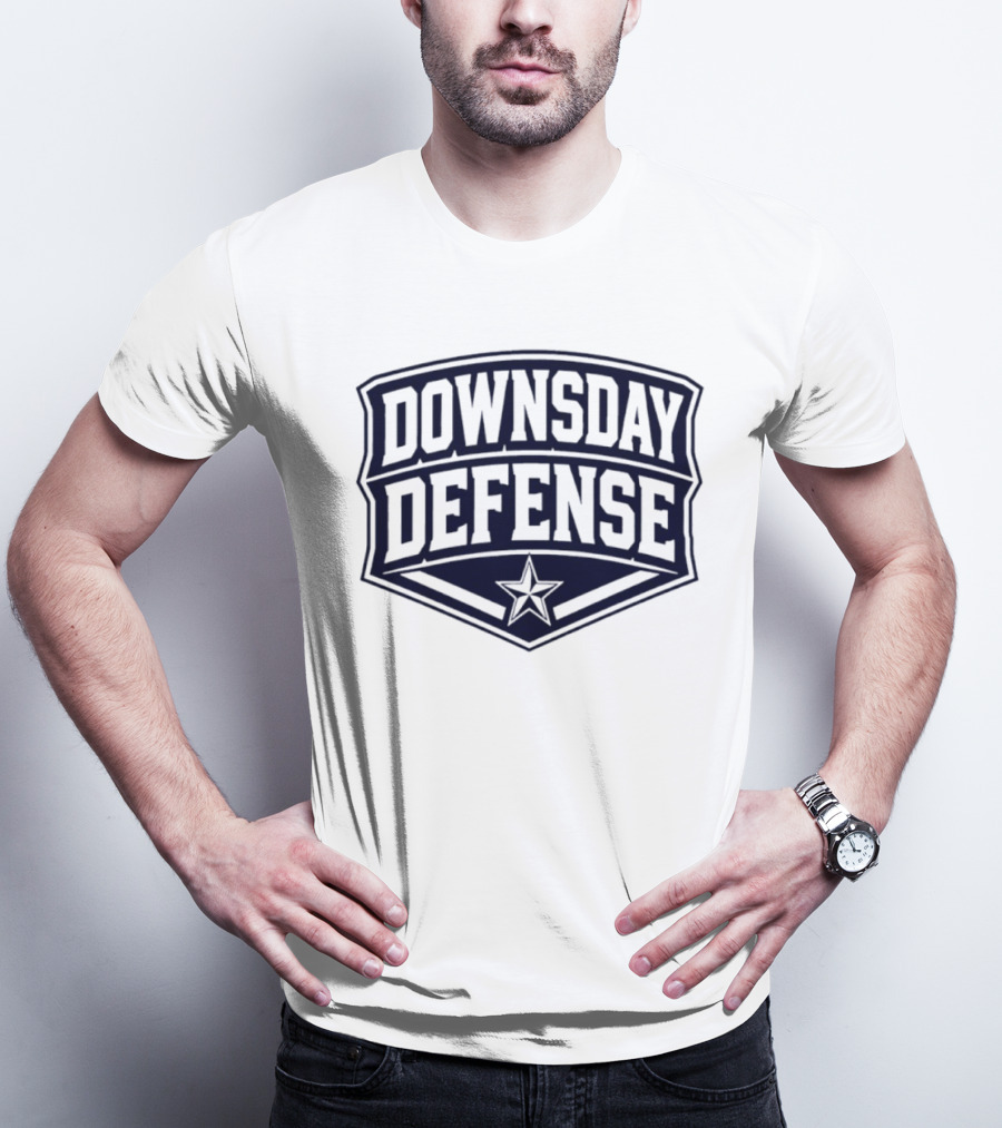 Downsday Defense Dallas Cowboys Star T-Shirt
