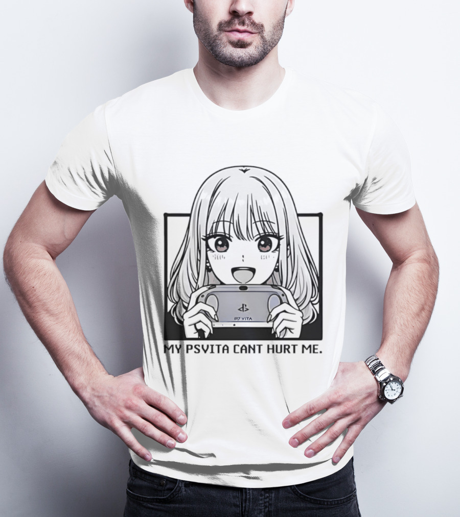 Marin Kitagawa My PS Vita Can't Hurt Me Gaming Manga Aesthetic T-Shirt