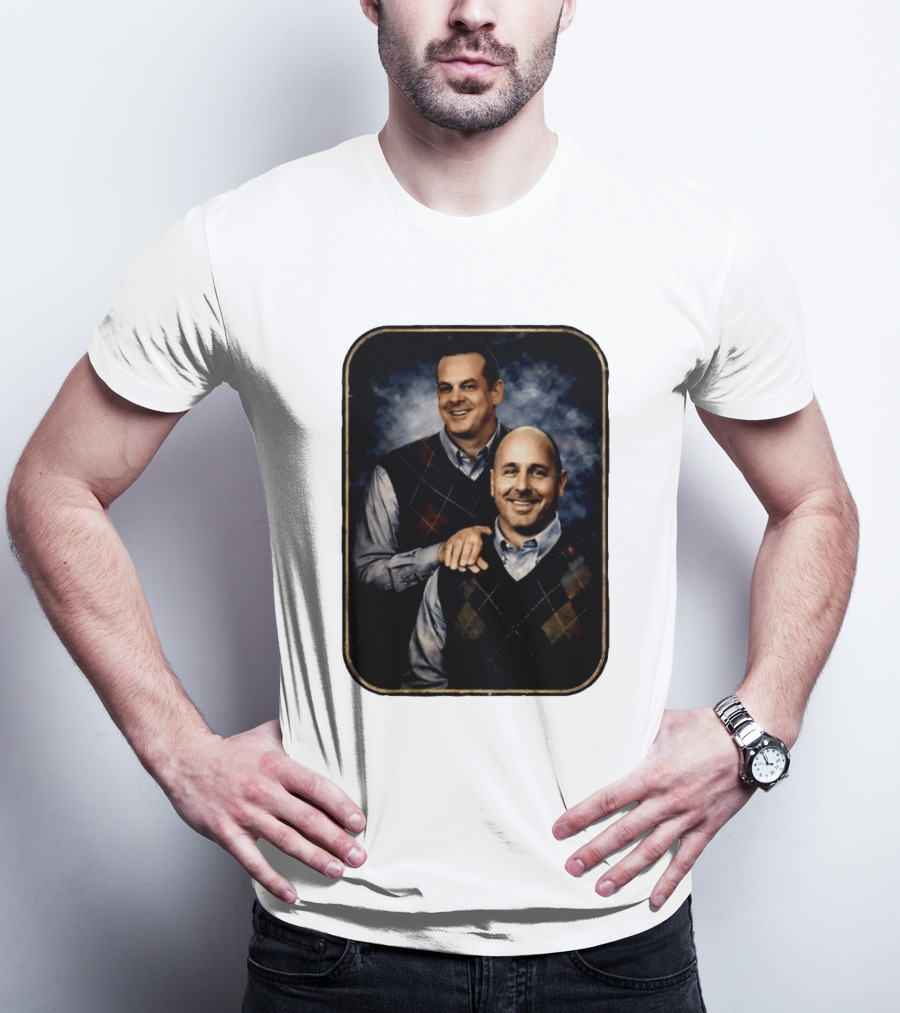New York Baseball Step Brothers Aaron Boone Brian Cashman Comedy T-Shirt