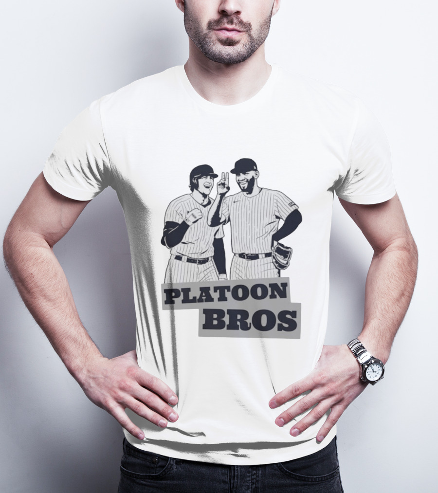 Yankees Platoon Bros Amed Rosario Ryan McMahon MLB Baseball Team T-Shirt