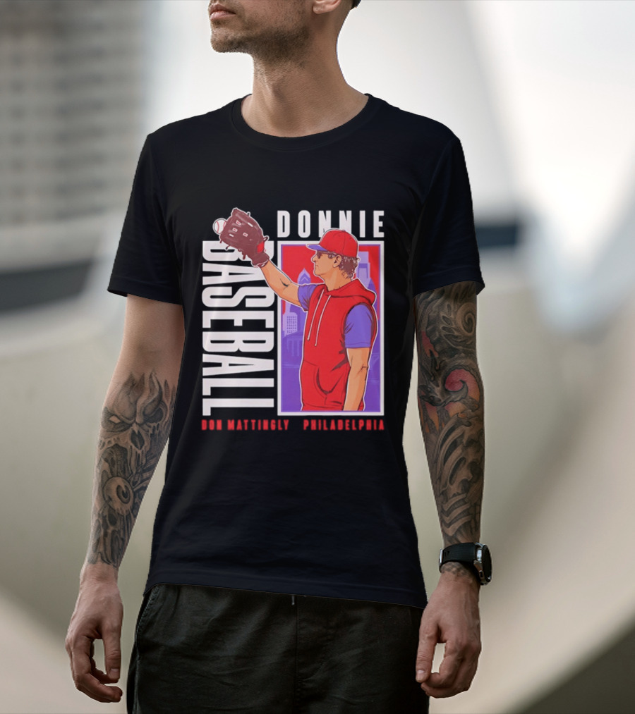 Don Mattingly Donnie Baseball Philadelphia Sports T-Shirt