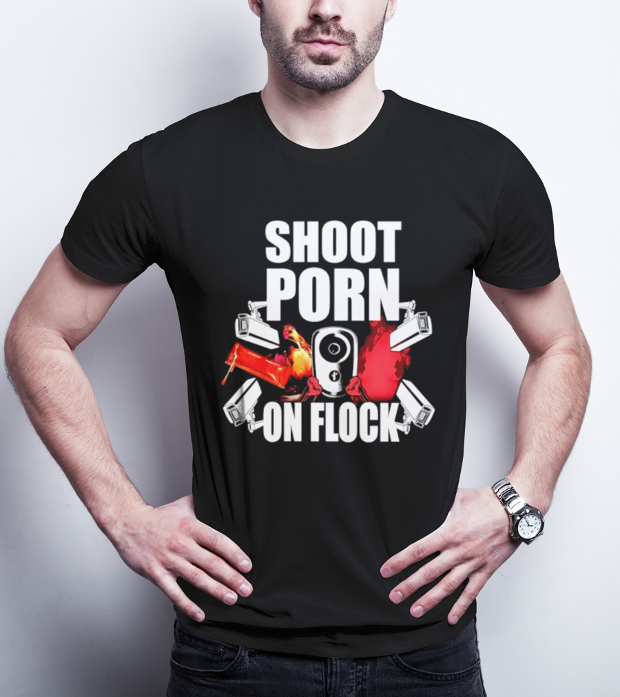 SHOOT PORN ON FLOCK Surveillance Honey Pack T-Shirt