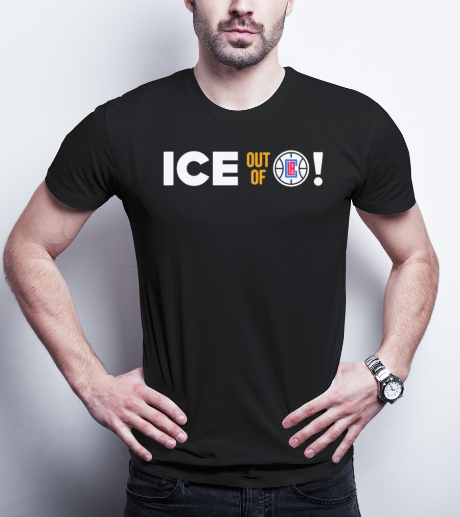 ICE Out Of Los Angeles LA Clippers T-Shirt