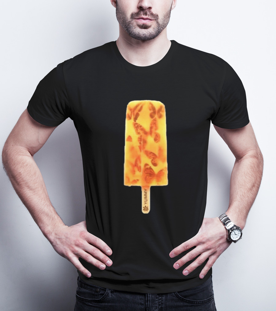 James Tour 2024 Ice Cream Yummy Butterfly Popsicle T-Shirt