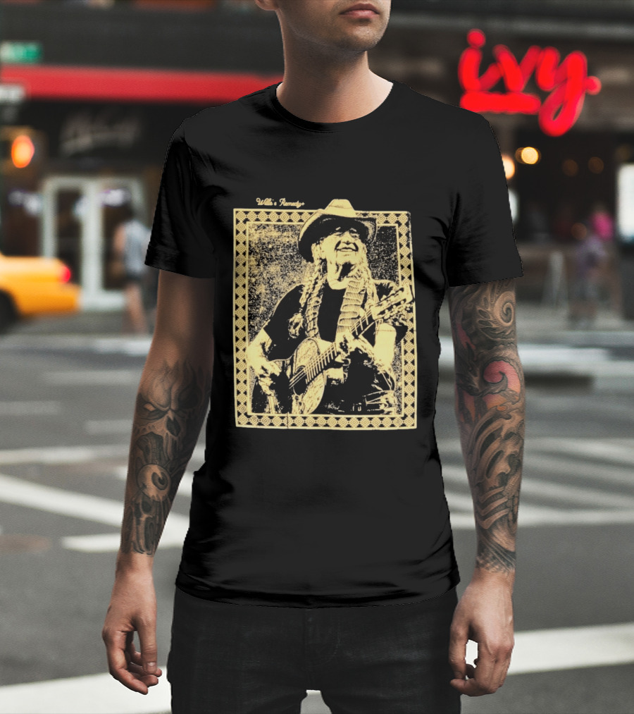 Willie Remedy Backstage Guitar T-Shirt
