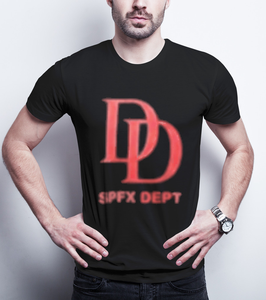 Marvel Television Daredevil Born Again Season 3 Upper East DD T-Shirt