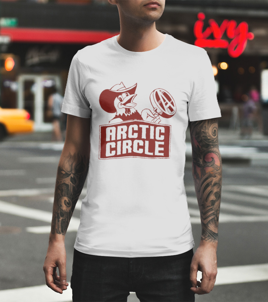 Arctic Circle Cowboy Chicken Fast Food T-Shirt