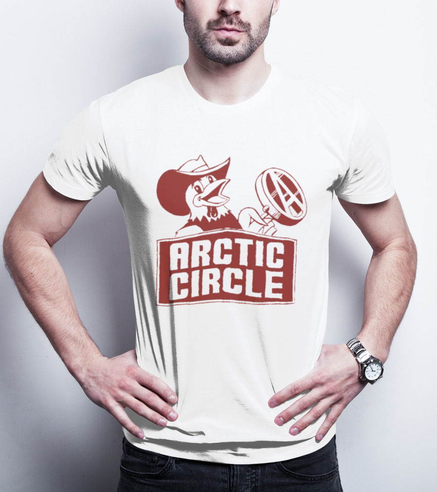 Arctic Circle Cowboy Chicken Fast Food T-Shirt