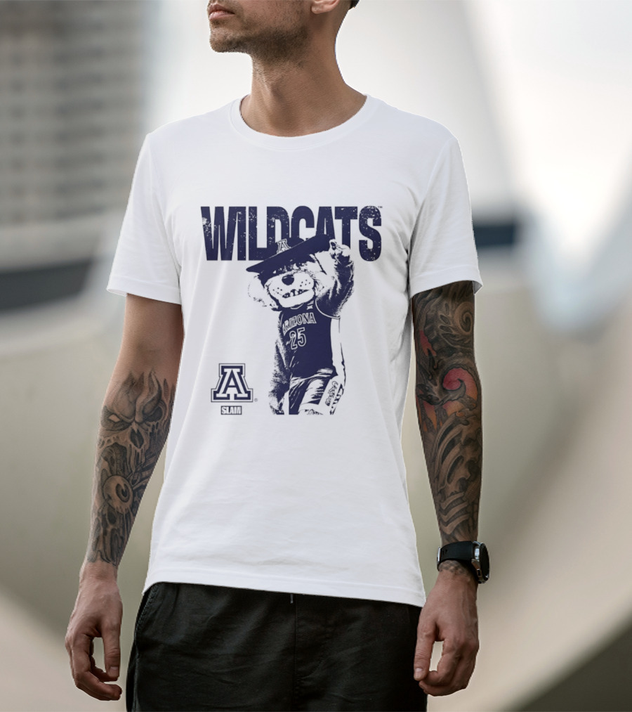 Arizona Wilbur Wildcats A Logo SLAM T-Shirt