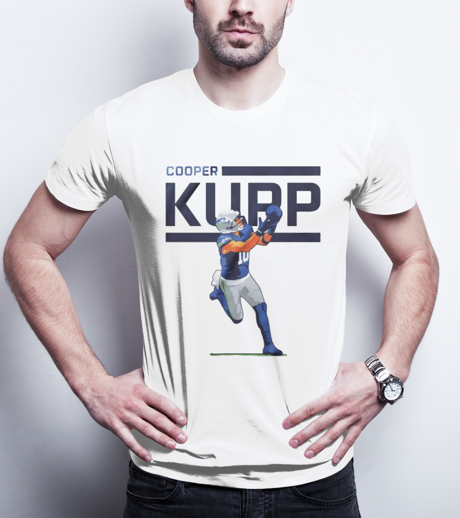 Cooper Kupp Seattle Seahawks Catching Action T-Shirt