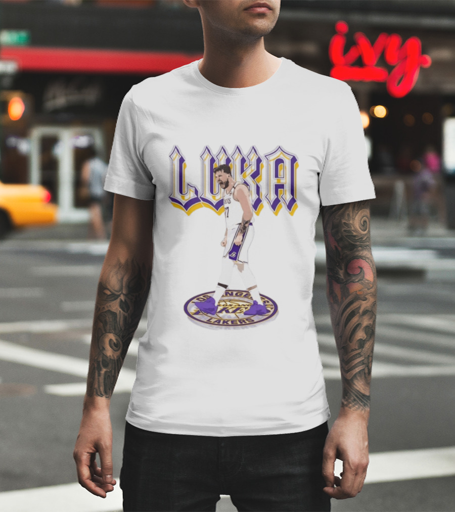 Luka Doncic Los Angeles Lakers 90s T-Shirt