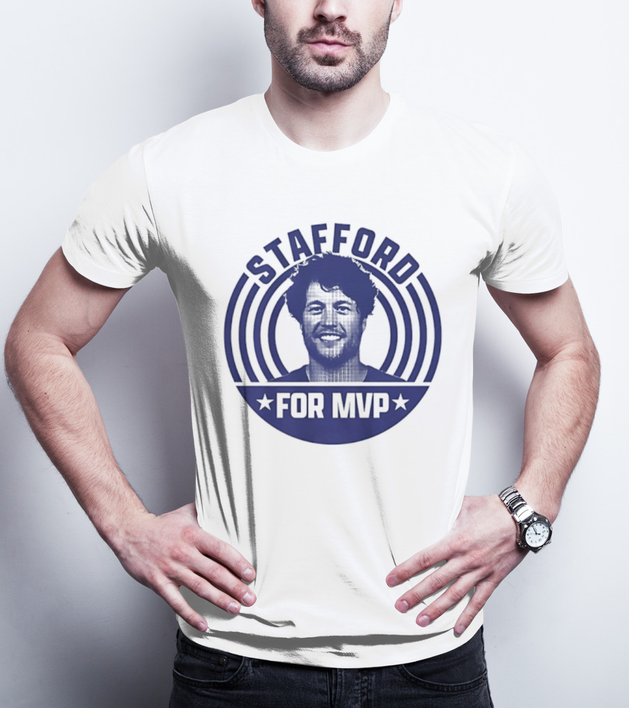 Matthew Stafford For MVP Los Angeles Rams Football Fan Gear T-Shirt