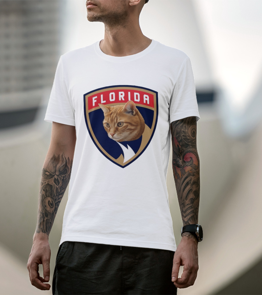 Florida Panthers Paul Maurice Cat T-Shirt