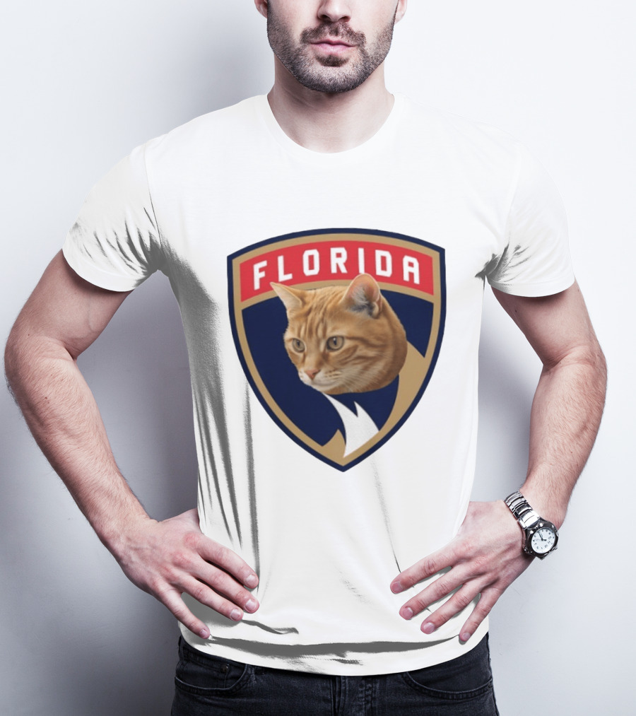 Florida Panthers Paul Maurice Cat T-Shirt