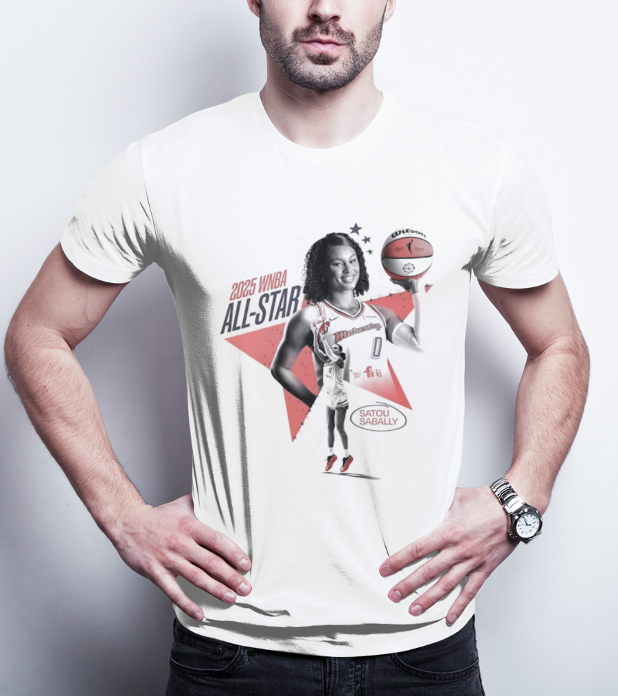 Satou Sabally 2025 WNBA All Star Phoenix Mercury T-Shirt