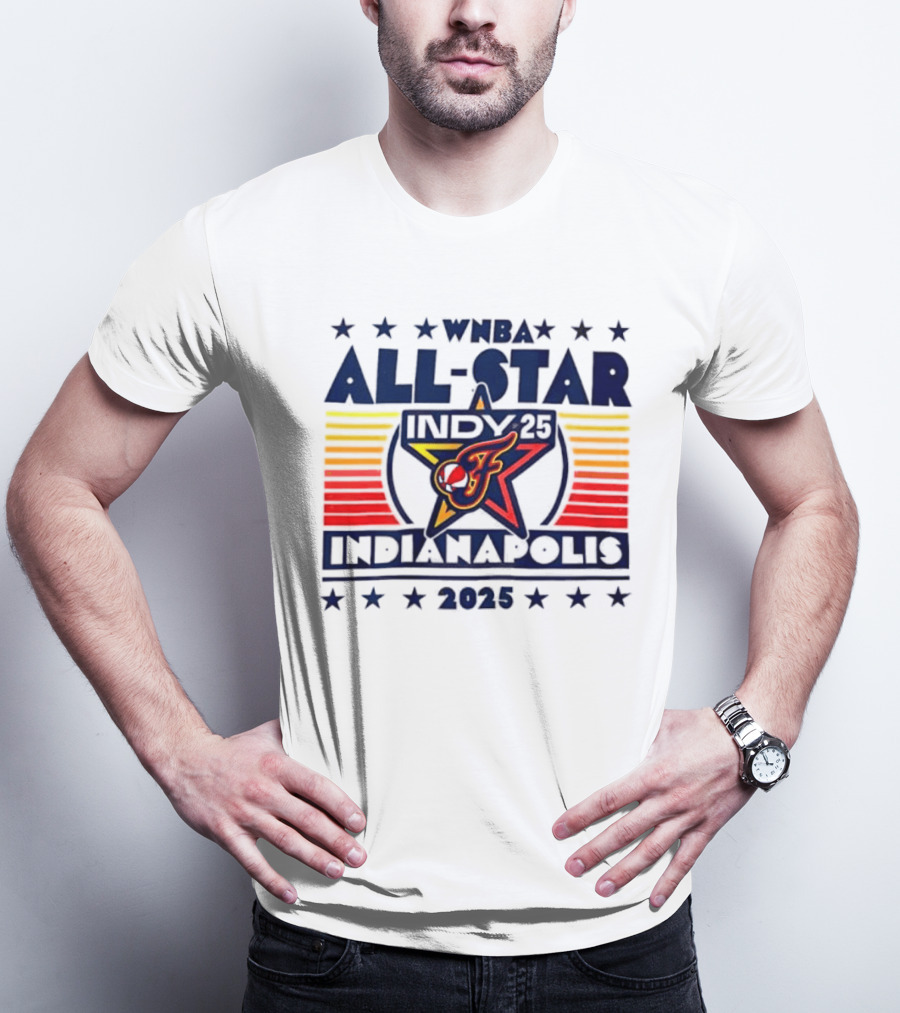 WNBA All Star INDY 2025 Indianapolis Crewneck T-Shirt
