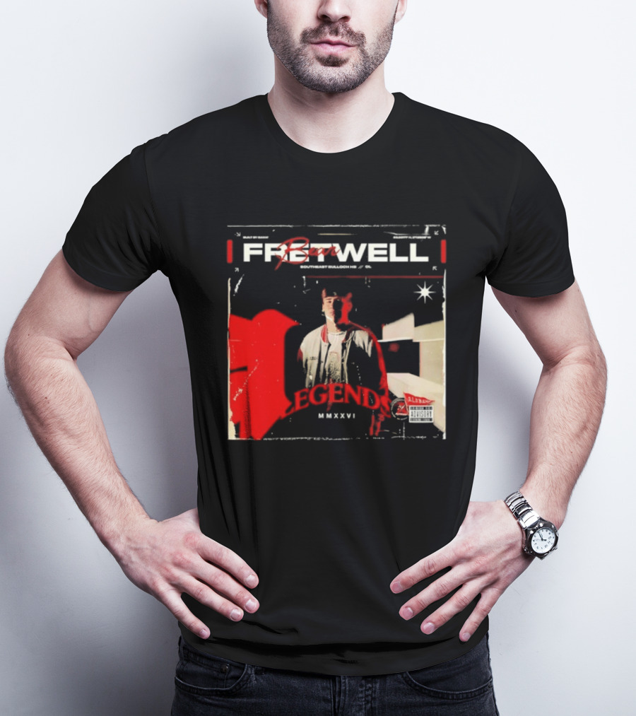 Bear Fretwell Alabama Legends MMXXVI Southeast Bulloch NCAA Football T-Shirt