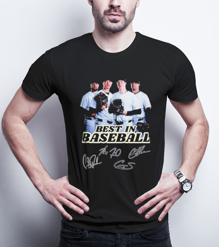 New York Yankees Best In Baseball MLB Team Champions T-Shirt