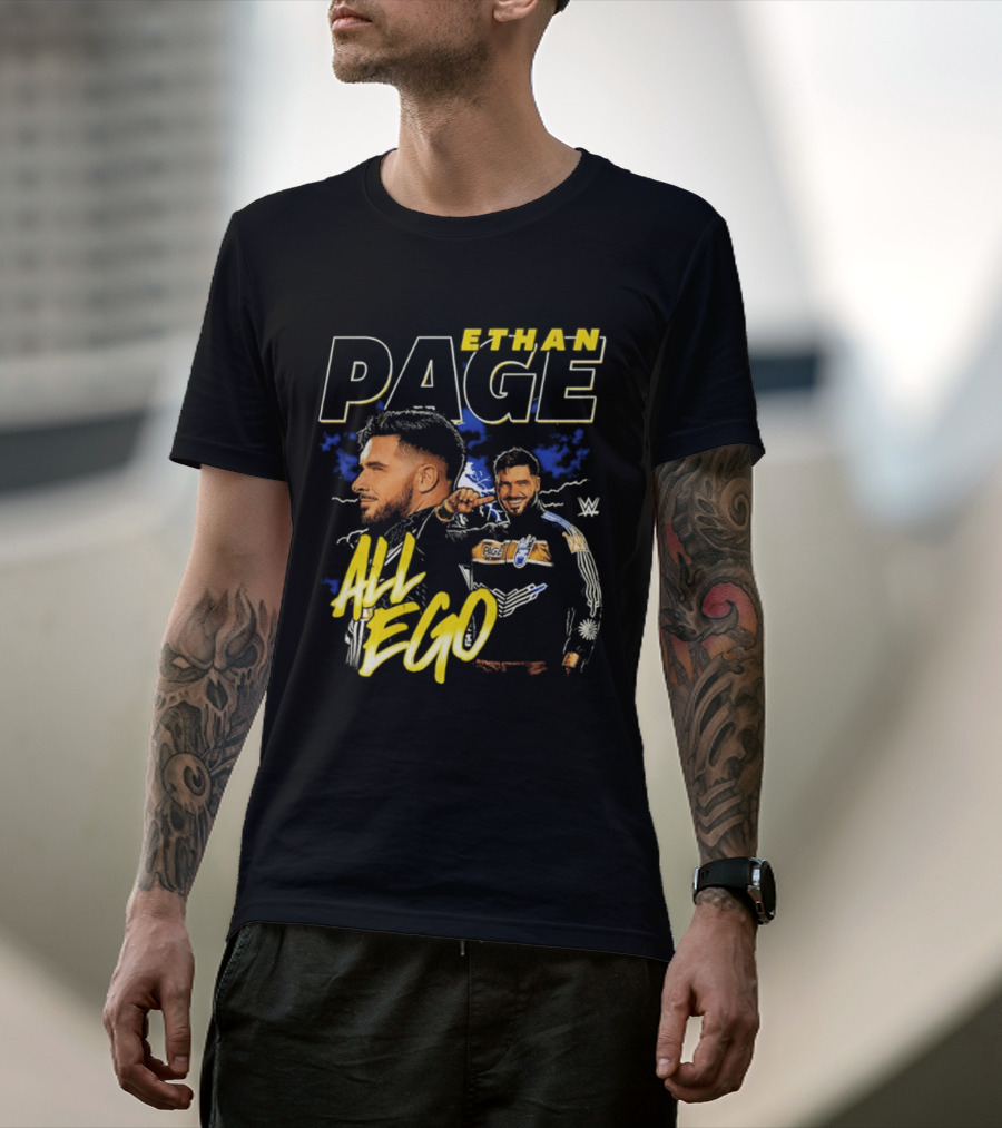 Ethan Page WWE All Ego BZ T-Shirt