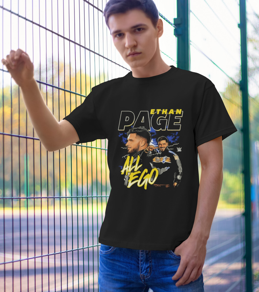Ethan Page WWE All Ego BZ T-Shirt
