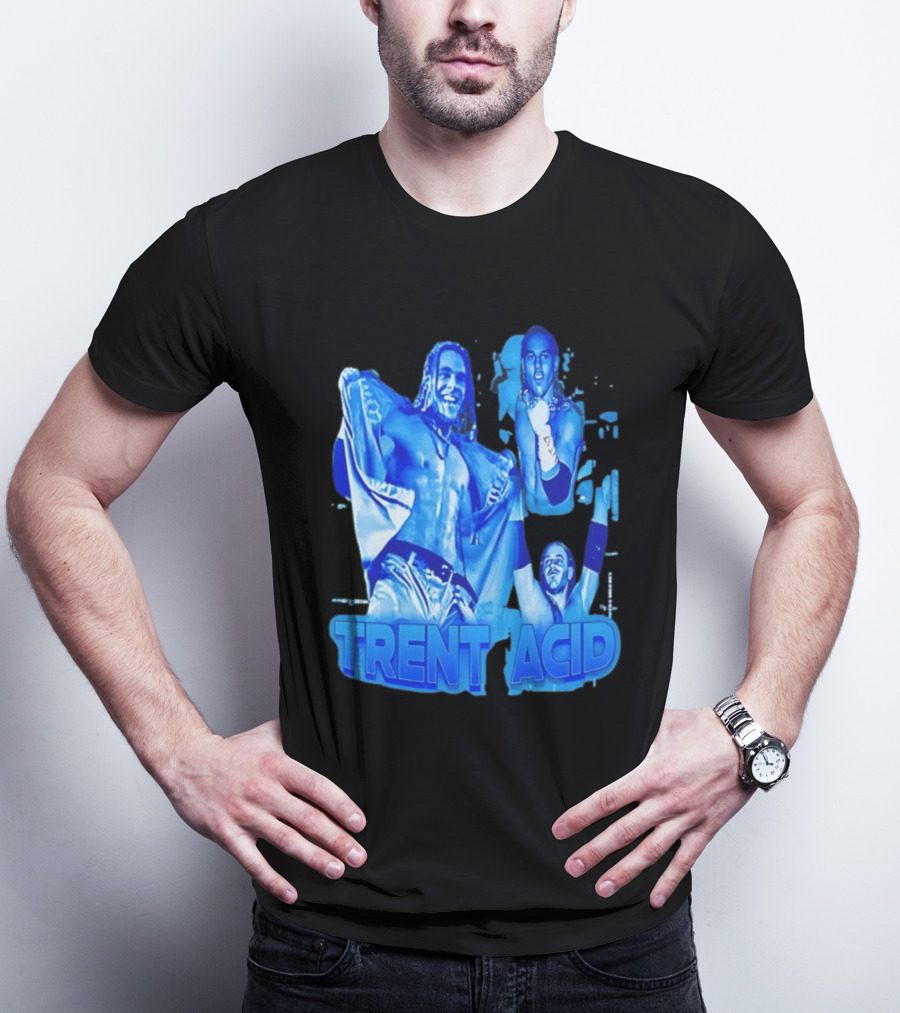Trent Acid Wrestling Legend Blue Collage без буквы T-Shirt