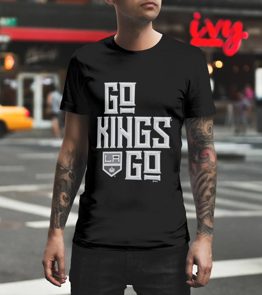 Go Kings Go Los Angeles Kings LA NHL Hockey T-Shirt