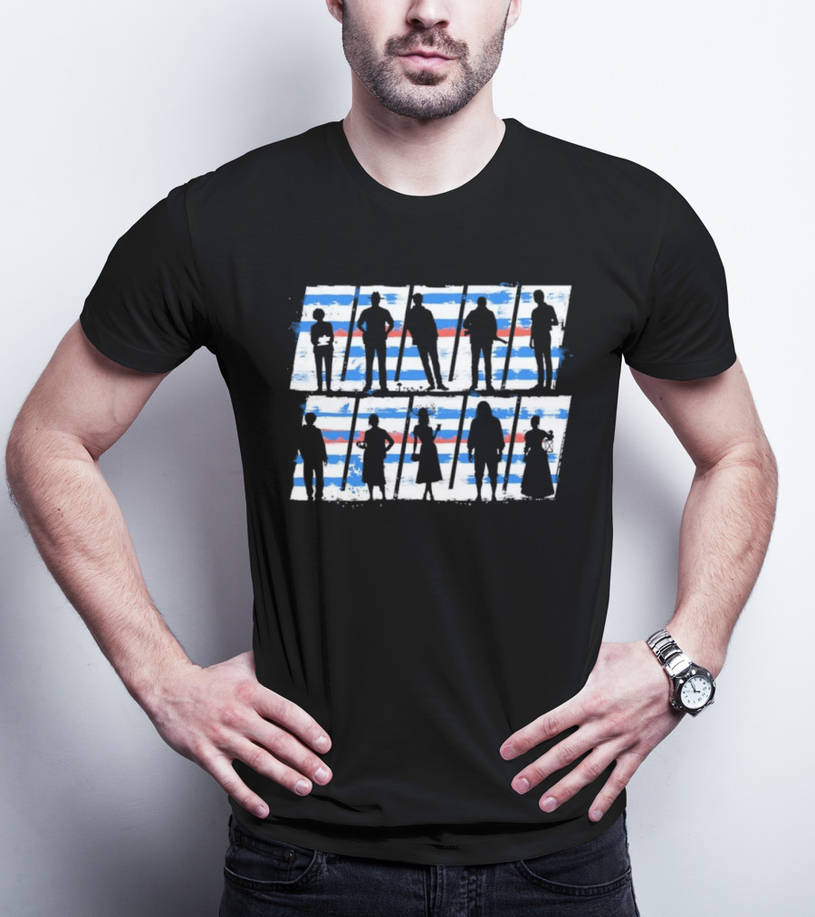 Widows Bay Islanders Striped T-Shirt