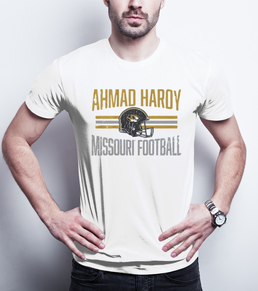 Ahmad Haroy Missouri Football Helmet Hero T-Shirt