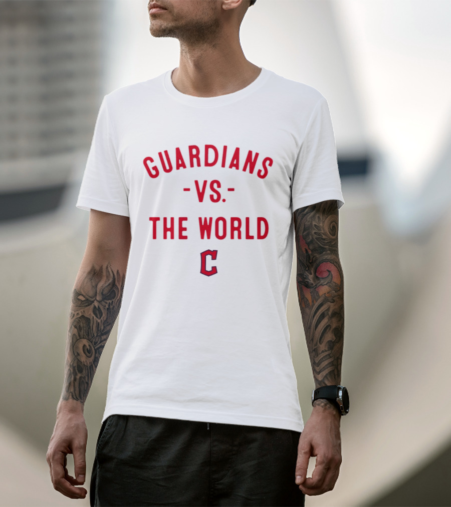 Cleveland Guardians Vs The World 2026 MLB Season C T-Shirt