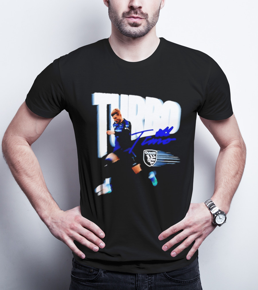 Turbo Timo San Jose Earthquakes Soccer Player Promotion T-Shirt