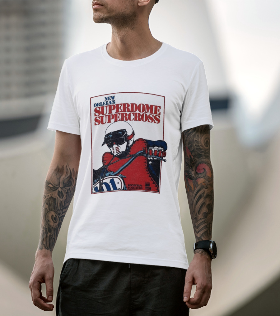 New Orleans Superdome Supercross Honda Racing 101 T-Shirt