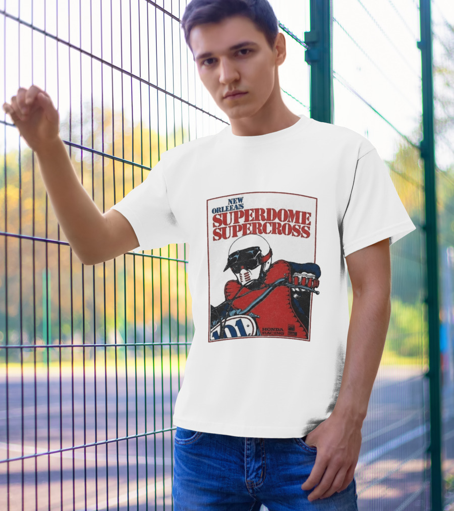New Orleans Superdome Supercross Honda Racing 101 T-Shirt