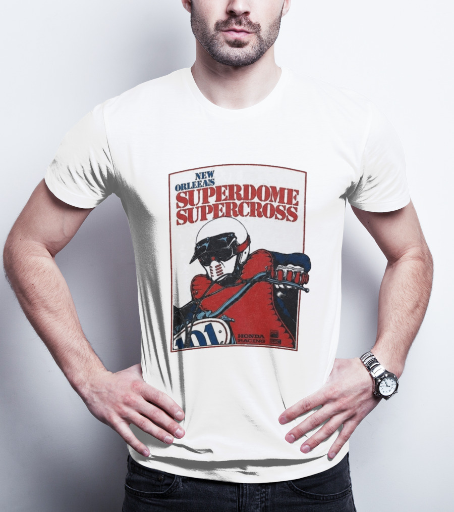 New Orleans Superdome Supercross Honda Racing 101 T-Shirt