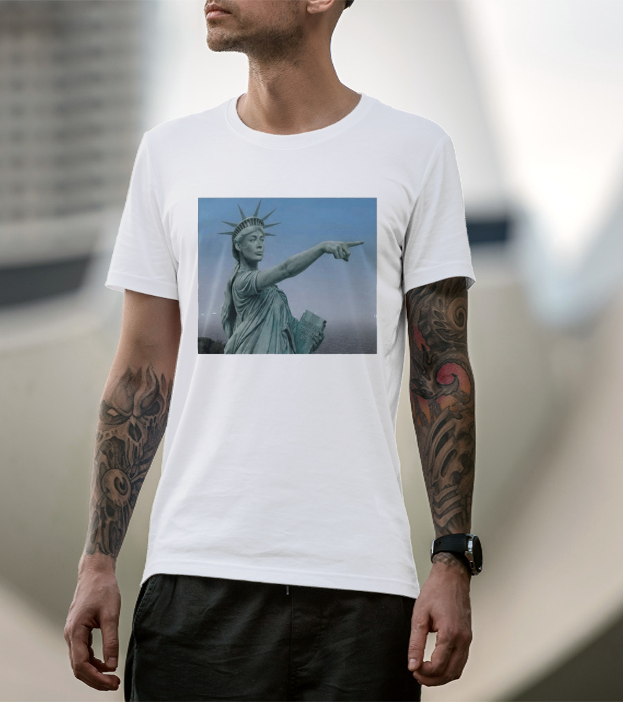 Sophie Cunningham Statue Of Liberty Don't You Politicize Me T-Shirt