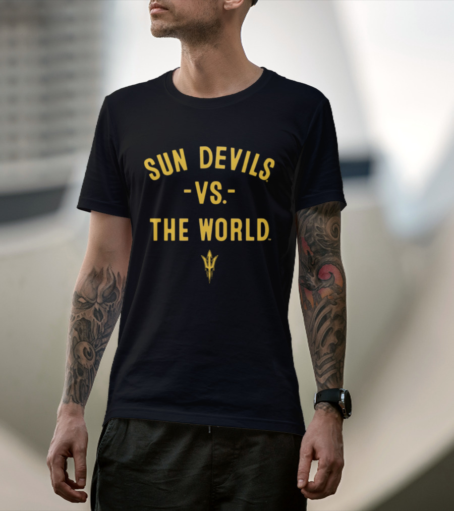 Sun Devils Vs The World NCAA 2026 Arizona State Season T-Shirt