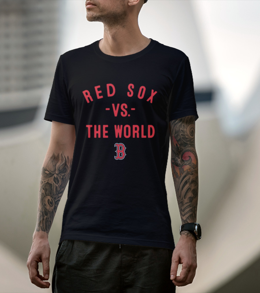 Boston Red Sox Vs The World MLB 2026 Season T-Shirt