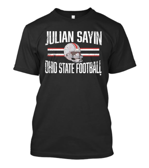 Julian Sayin Ohio State Football Helmet T-Shirt