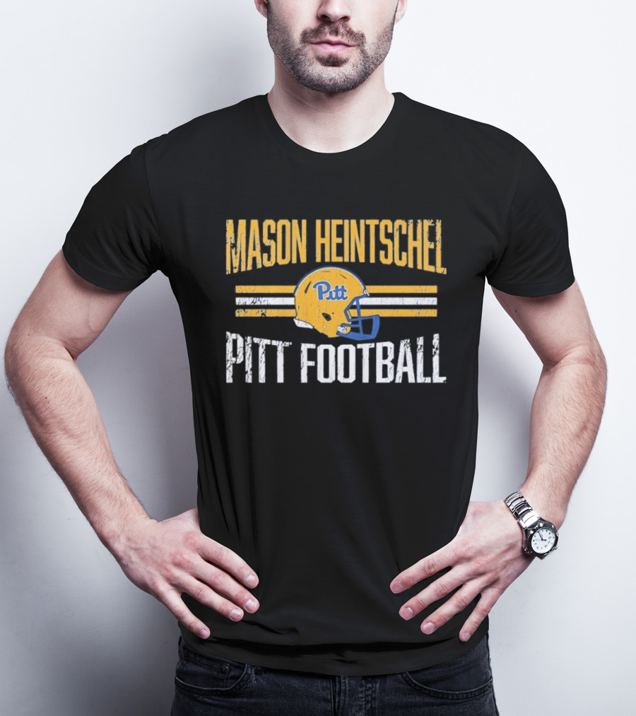 Mason Heintschel Pitt Football Panthers NCAA Helmet T-Shirt