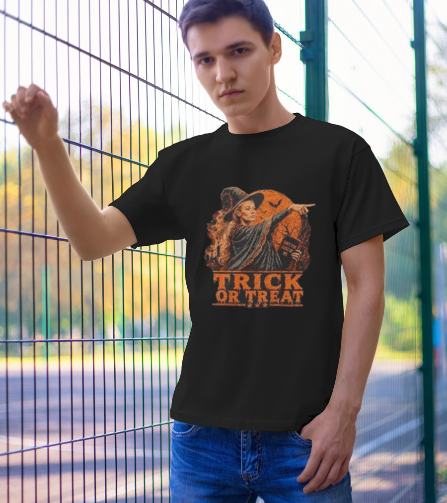 Sophie Trick Or Treat Witch Halloween WNBA T-Shirt