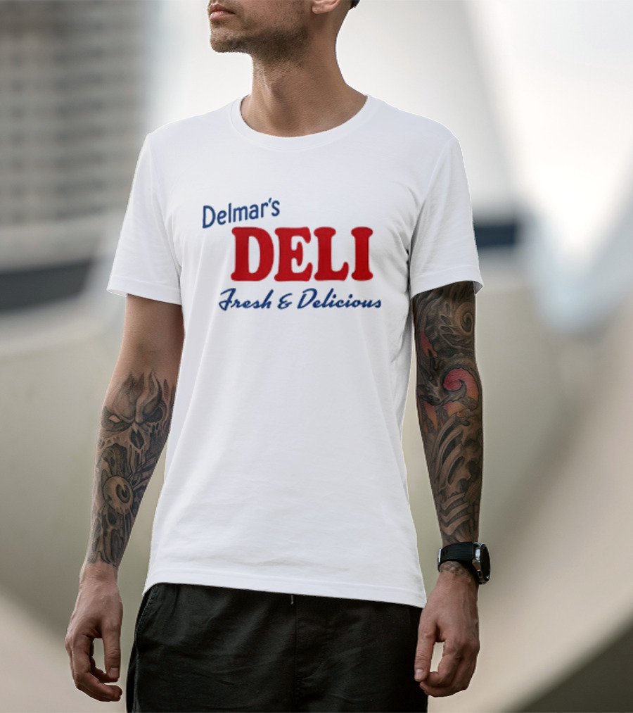 Delmar's Deli Fresh And Delicious Peter Parker 2026 Spider Man Brand New Day T-Shirt