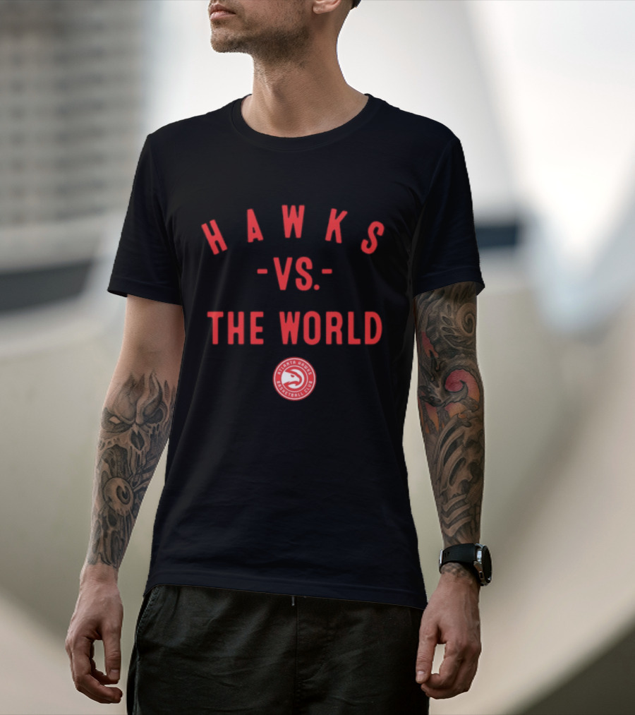 Atlanta Hawks Vs The World Basketball Club NBA 2026 T-Shirt