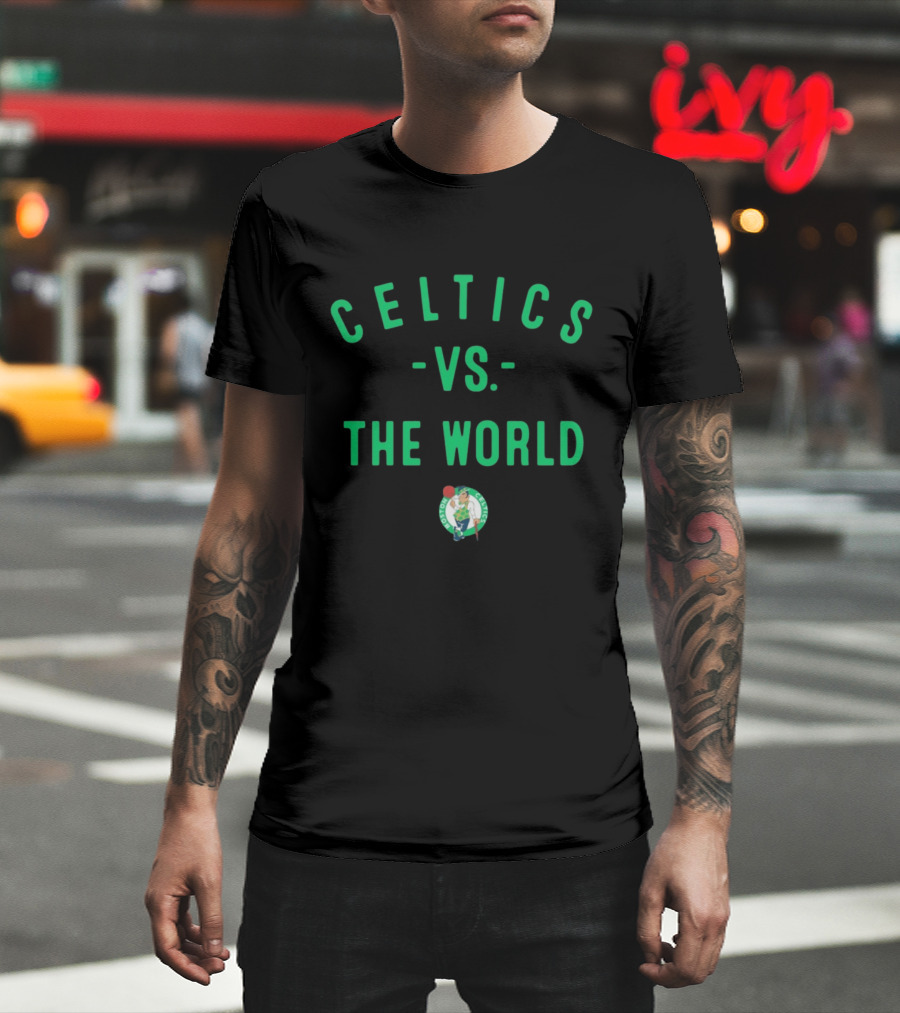 Boston Celtics Vs The World NBA 2026 T-Shirt