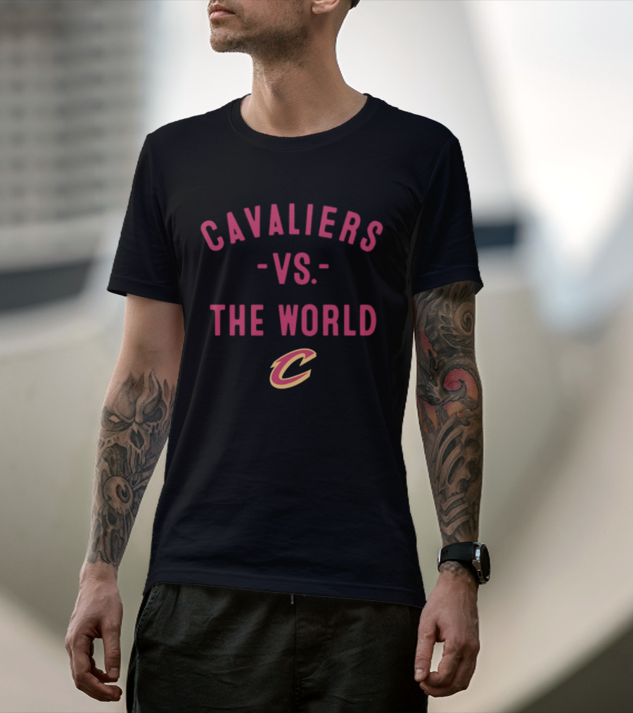 Cavaliers Vs The World Cleveland NBA 2026 T-Shirt