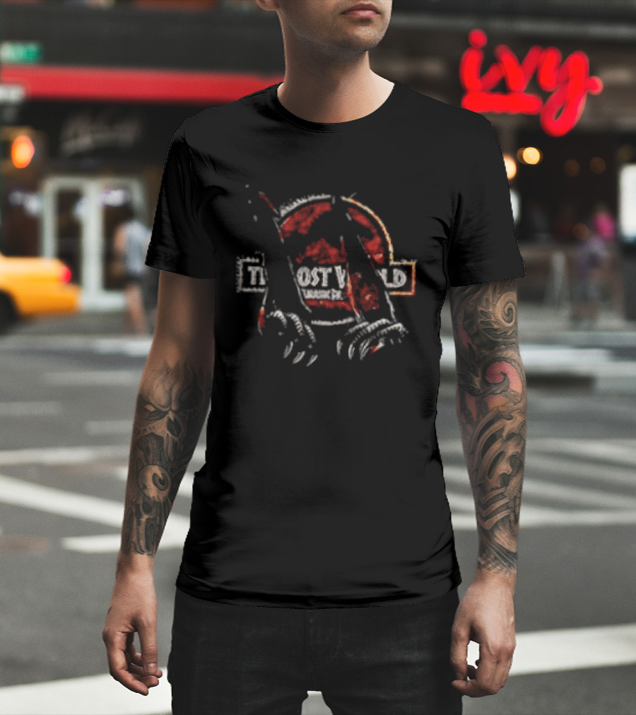 The Lost World Jurassic Park Something Has Survived Two Sided T-Shirt